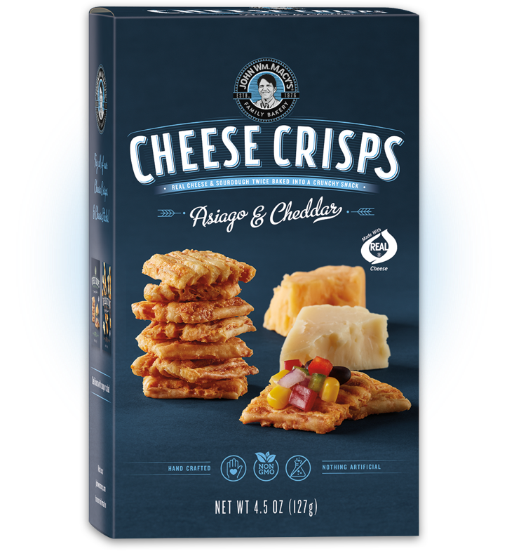 John Wm Macy's CheeseCrisps - The Perfect Crunch
