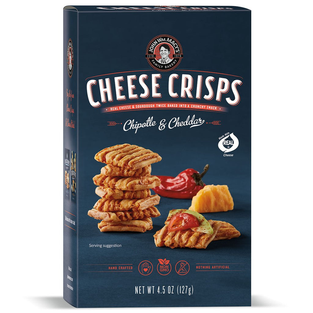 Chipotle & Cheddar CheeseCrisps 4.5-oz Ctn - John Wm. Macy's