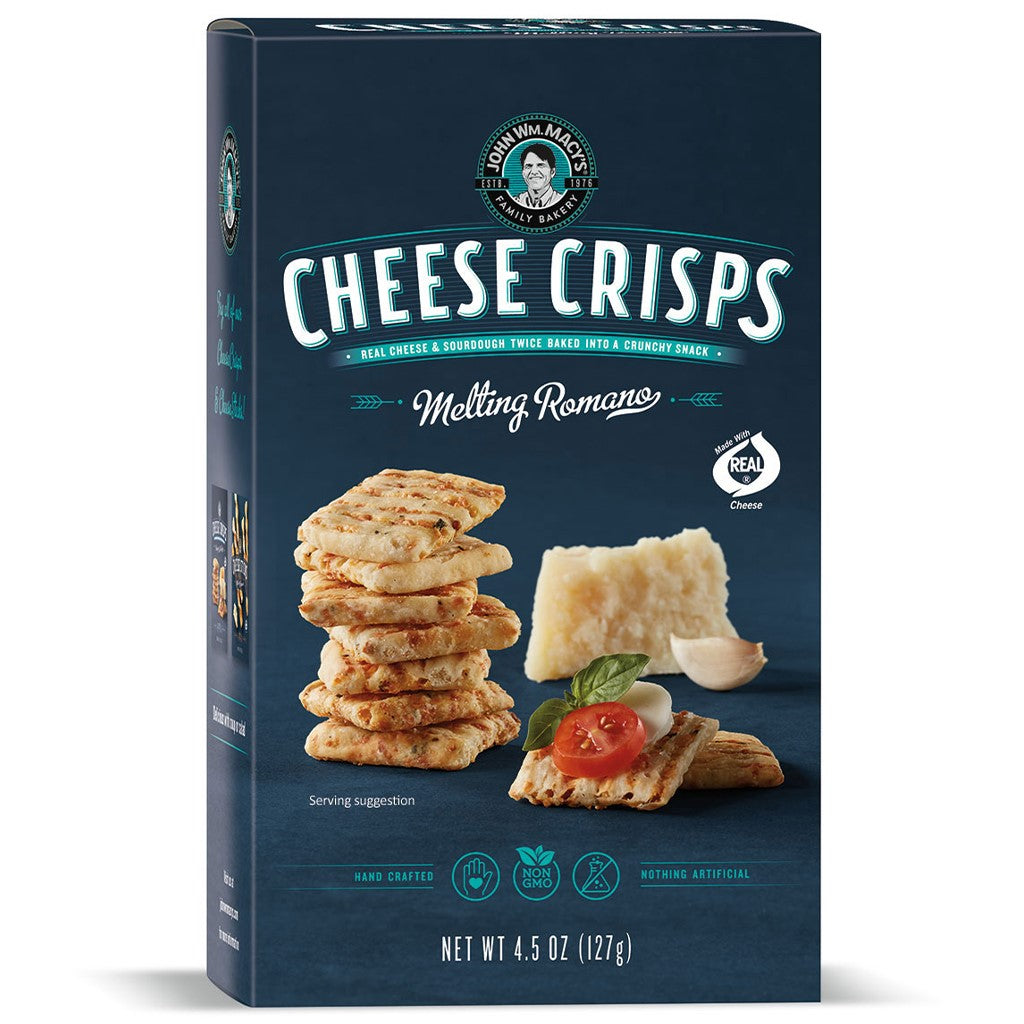 John Wm Macy's CheeseCrisps - The Perfect Crunch
