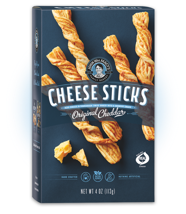 Original Cheddar CheeseSticks 4-oz Ctn - John Wm. Macy's