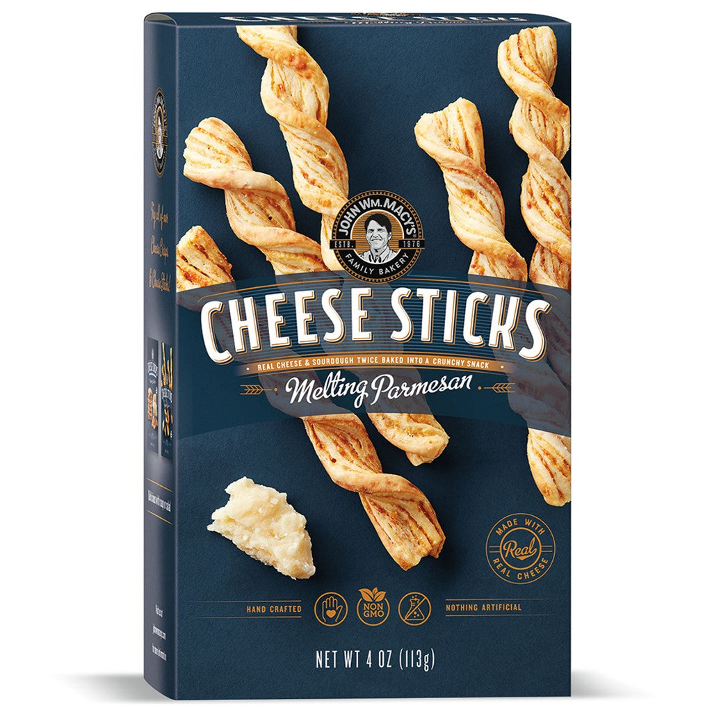 John Wm Macy's CheeseSticks - Incomparable Taste