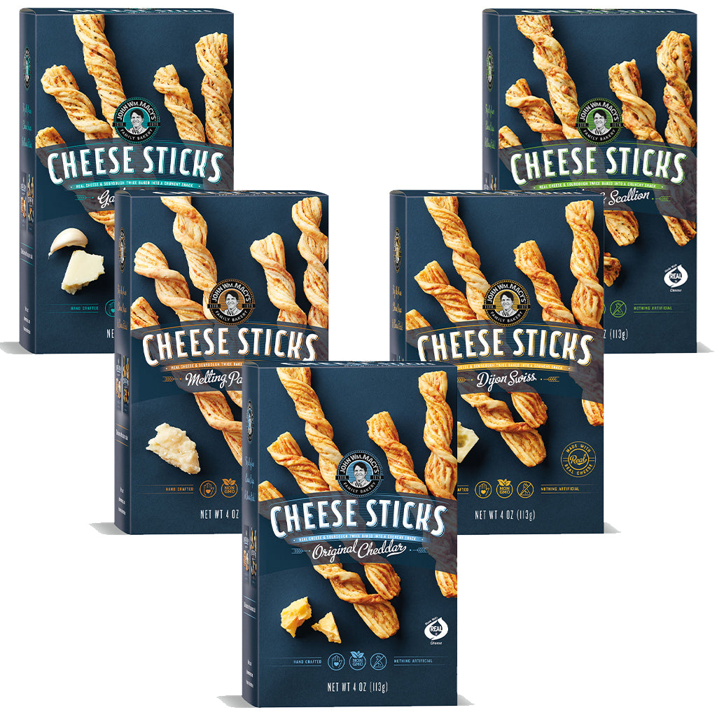 John Wm Macy's CheeseSticks - Incomparable Taste